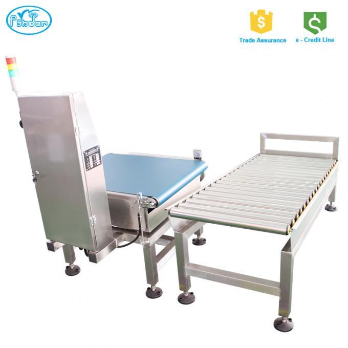 High Performance Weight Checking Machine / Auto Conveyor Belt Checkweigher