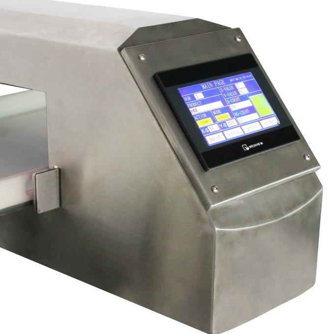 Automated Food Processing Equipment Touch Screen Metal Detectors