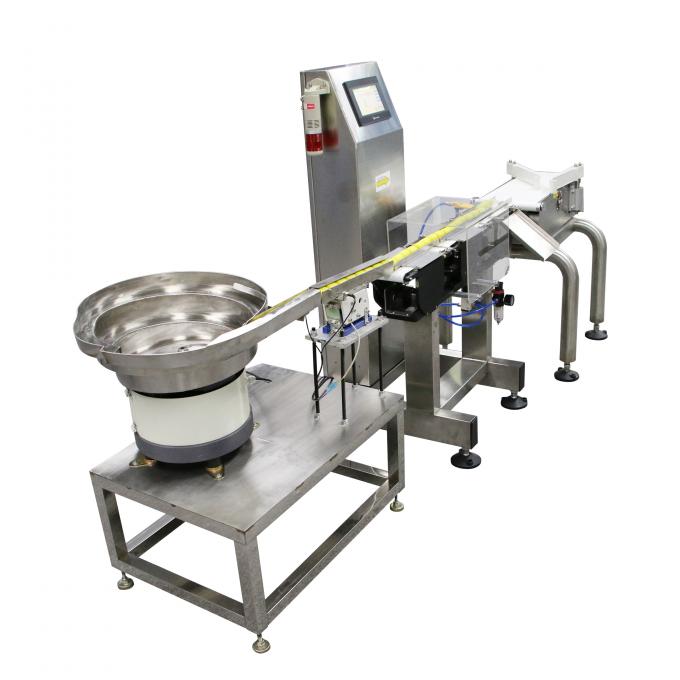 Automatic Conveyor Check Weigher For Packages With Air Rejector