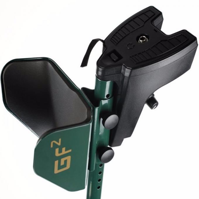 Professional Long Range Underground Metal Detector Gold Scanner Black Color