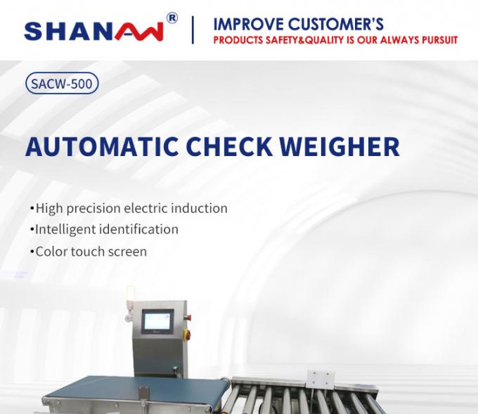 380V Food Grade Checkweigher with Metal Detector - Stainless Steel