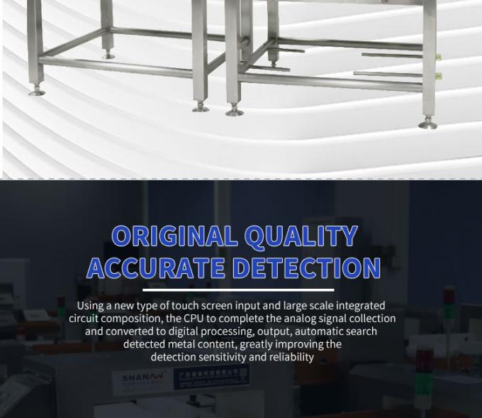 380V Food Grade Checkweigher with Metal Detector - Stainless Steel