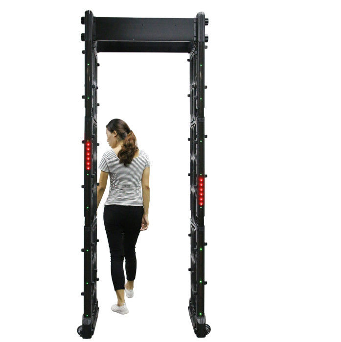 Portable Walk Through Gate Metal Detector For Public Security Checking ...
