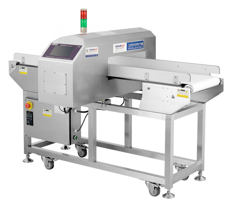 High Efficiency Industrial Metal Detectors Push Rod And Flap Drop ...