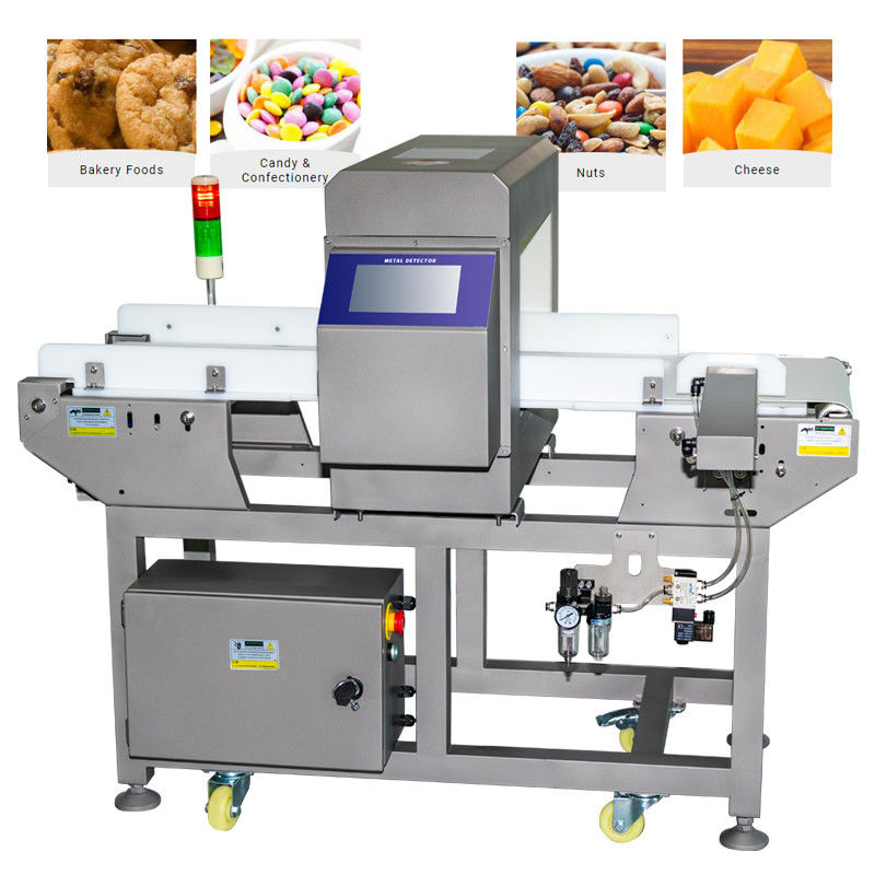 High Precision Conveyor Type Metal Detector Meat Candy Dessert Metal ...