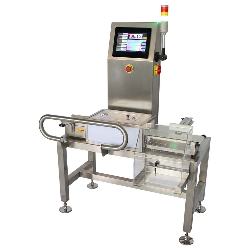 Production Processing Checkweigher Scale For Weighing Packages , Size ...