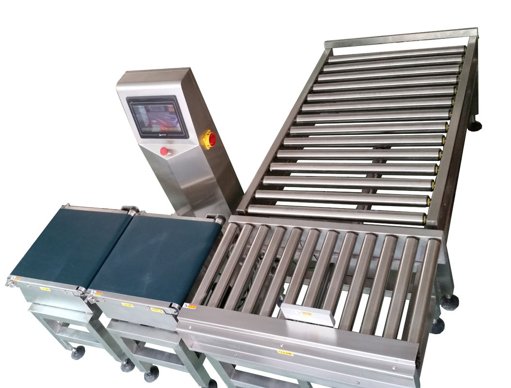 Stainless Steel Conveyor Weight Checker 110v / 220v With Reject System