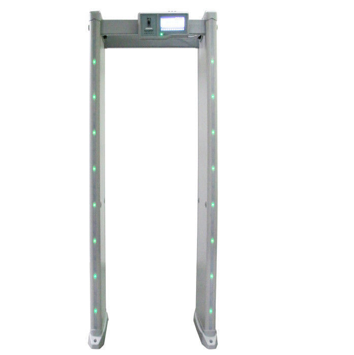 Portable Walk Through Metal Detector Security Gate 20W With Sound ...