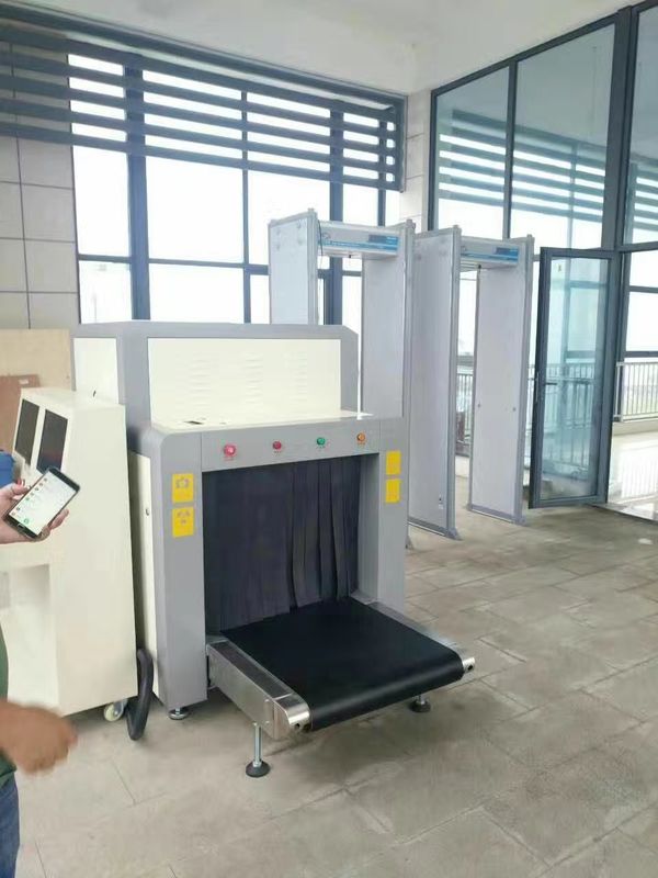 Conveyor Belt Security X Ray Luggage Scanner / Screening Machine For ...