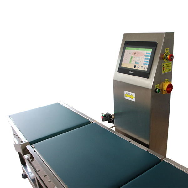 Precision Stainless Still Conveyor Weight Checker For Weighting And Sorting Foods