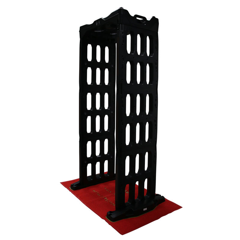 LED Display Walk Through X Ray Machine , Multi Zones Dfmd Metal ...