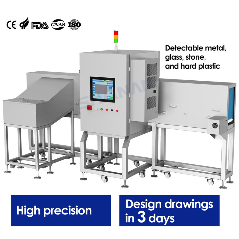 Industrial food X Ray Inspection detector Machine System conveyor ...