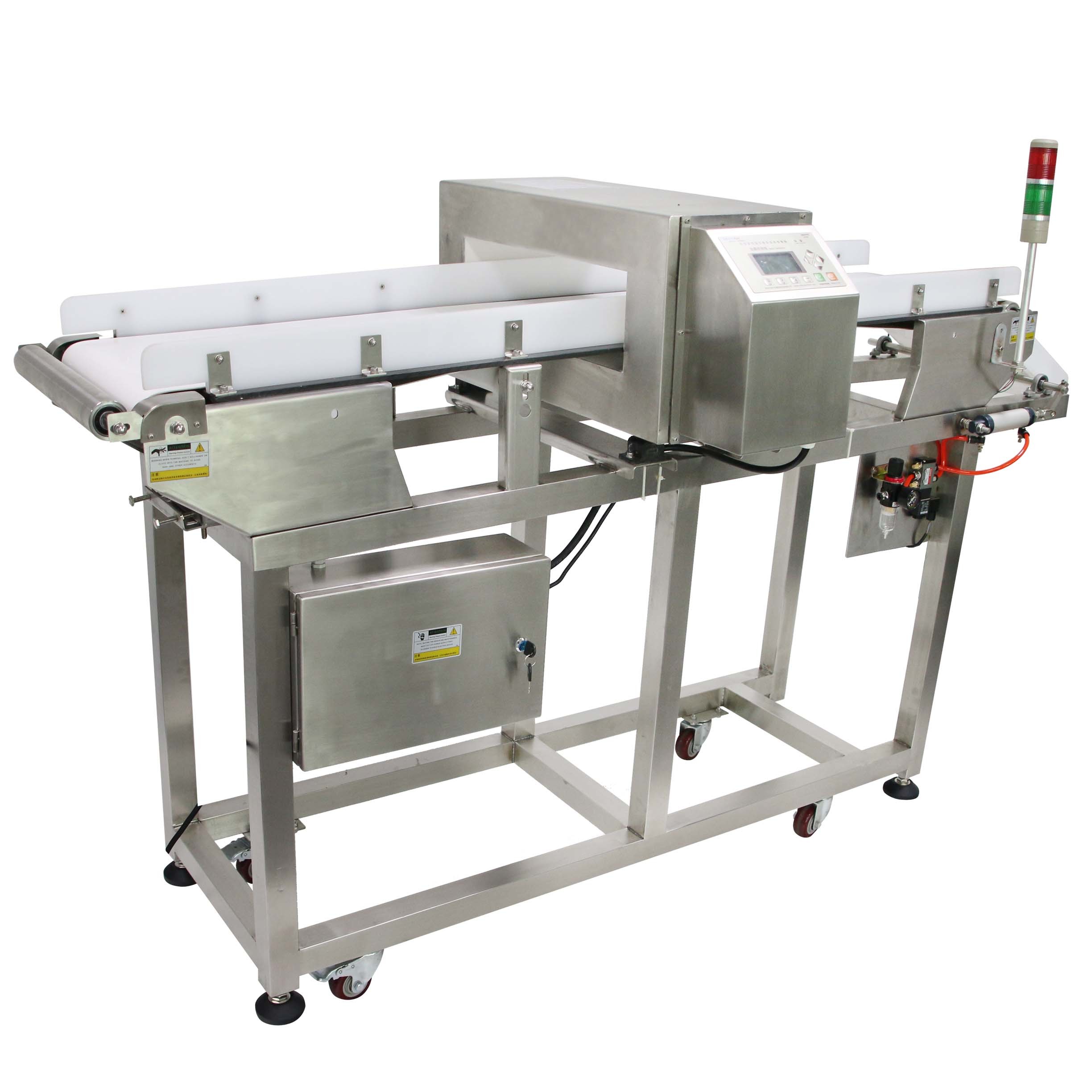 Inline metal detection system / food grade metal detector in line ...