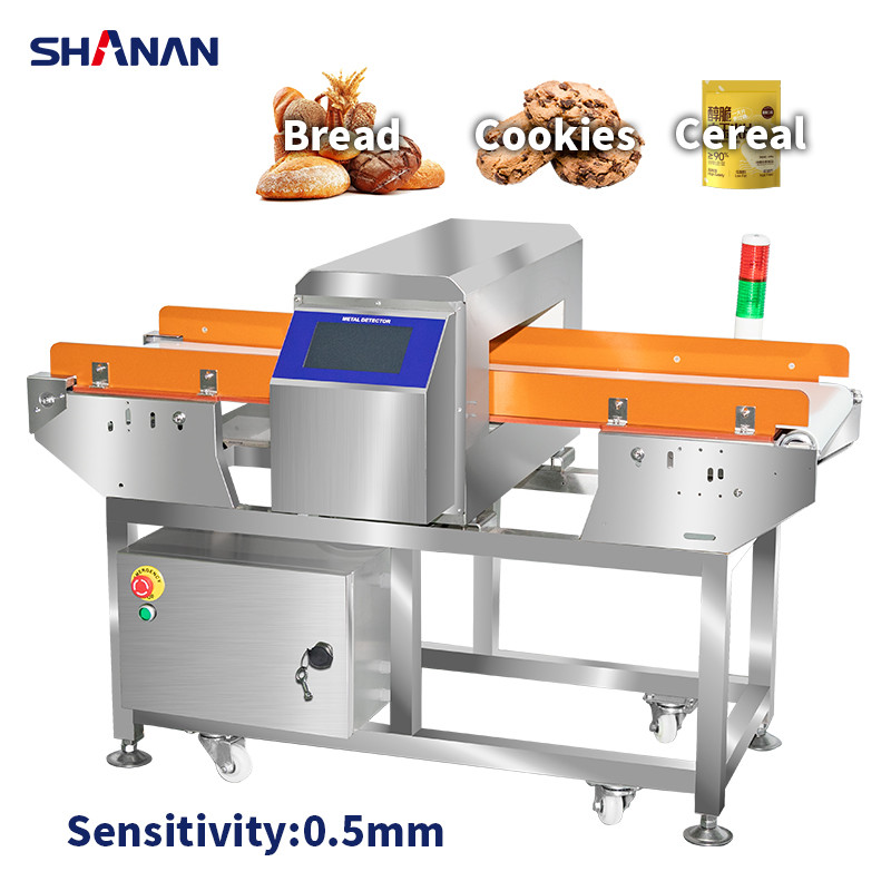 Automatic Conveyor Industrial Metal Detector For Food Safety Machine ...